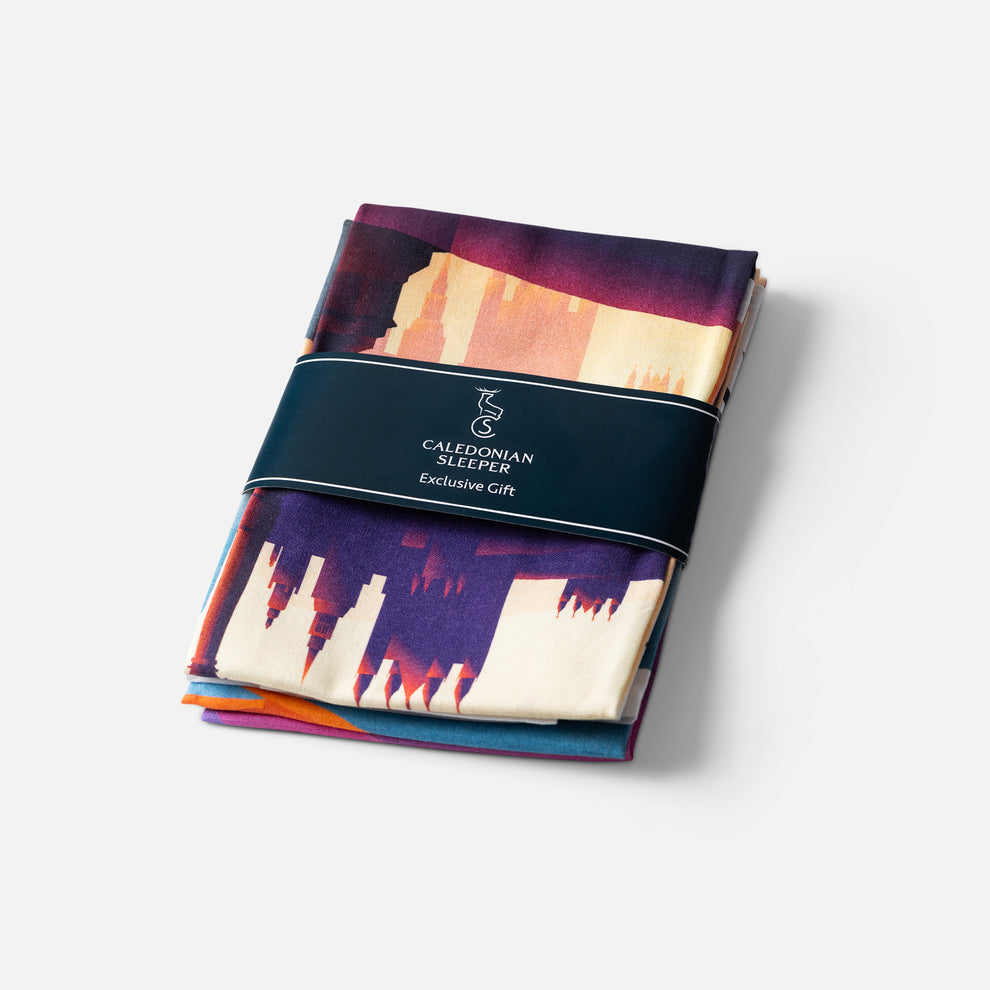 Caledonian Sleeper Tea Towels x3 Gift Pack – The Official Caledonian ...